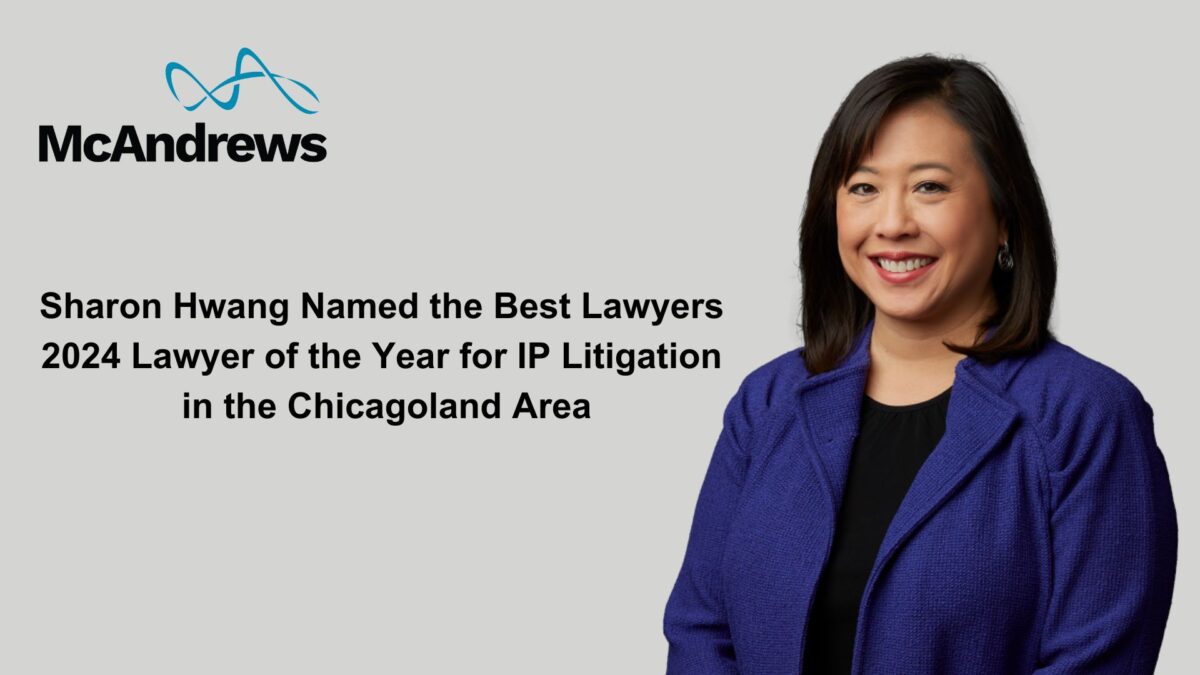 Sharon Hwang Best Lawyer Lawyer of the Year 2024 (3) | McAndrews